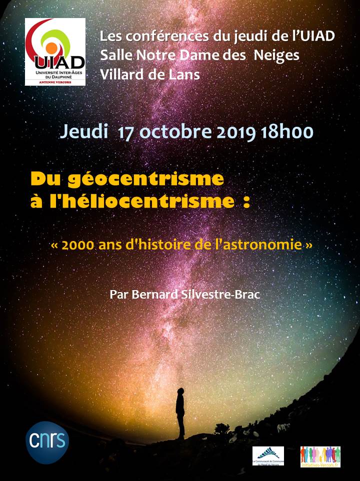 Du géocentrisme à l’héliocentrisme : « 2000 ans d’histoire de l ...
